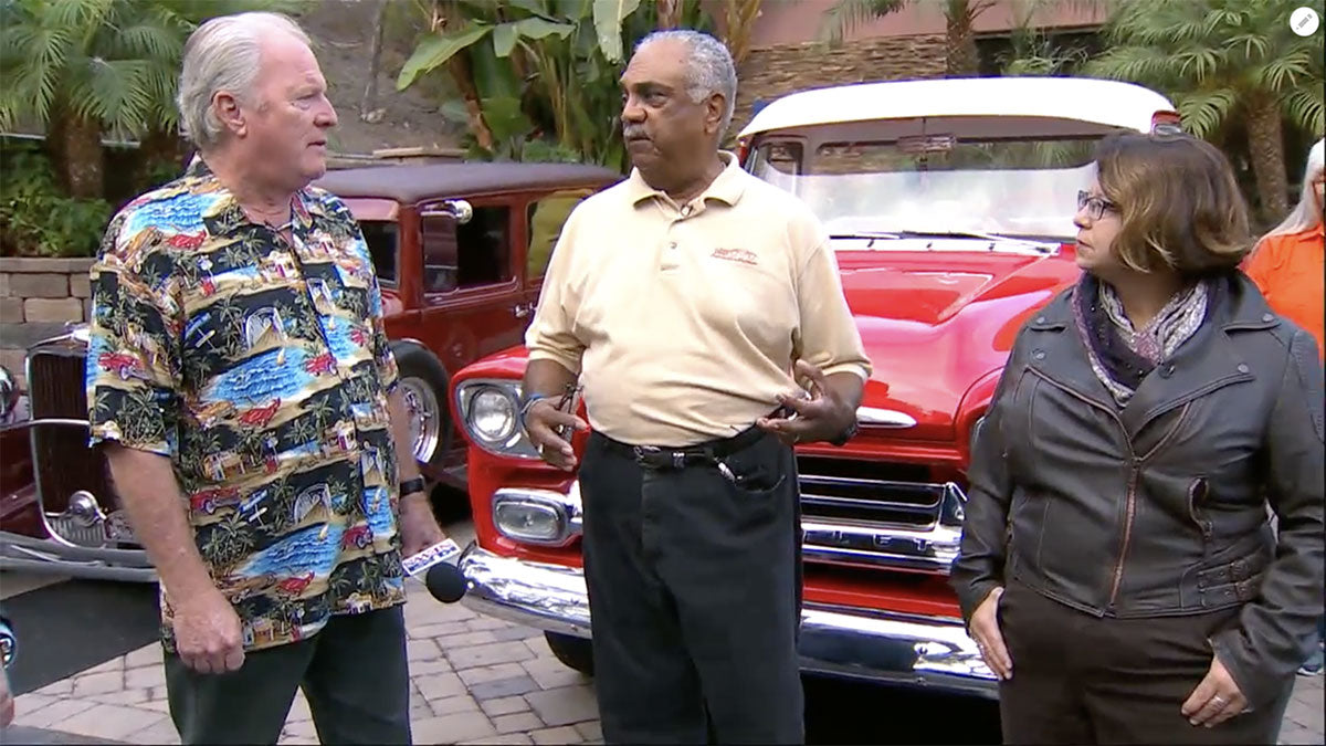 Dave Stall Features Museum Gala on KUSI News – San Diego Automotive Museum